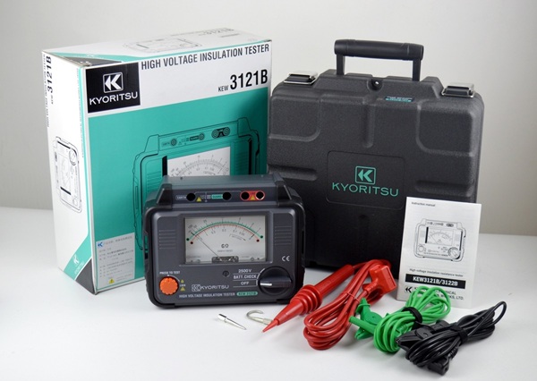 Review đồng hồ megomet Kyoritsu 3121B đo chính xác cho kỹ sư